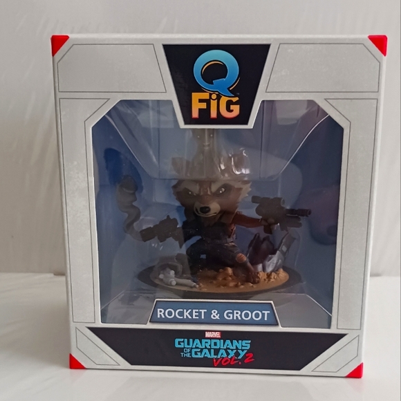 Figs | Toys | Marvels Guardians Of The Galaxy Vol2 Rocket Groot Qfig By ...